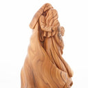 Intimate Holy Family (Olive Wood Statue), 10.6" – Bethlehem Handicrafts