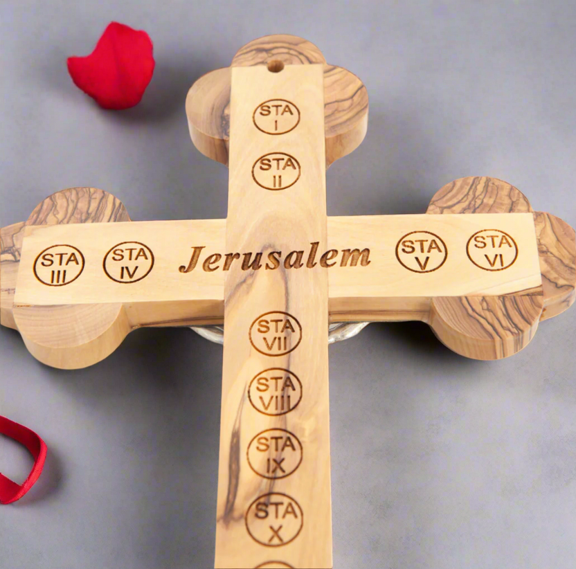 Handcrafted Wooden Crosses & Crucifixes from Bethlehem - Bethlehem ...